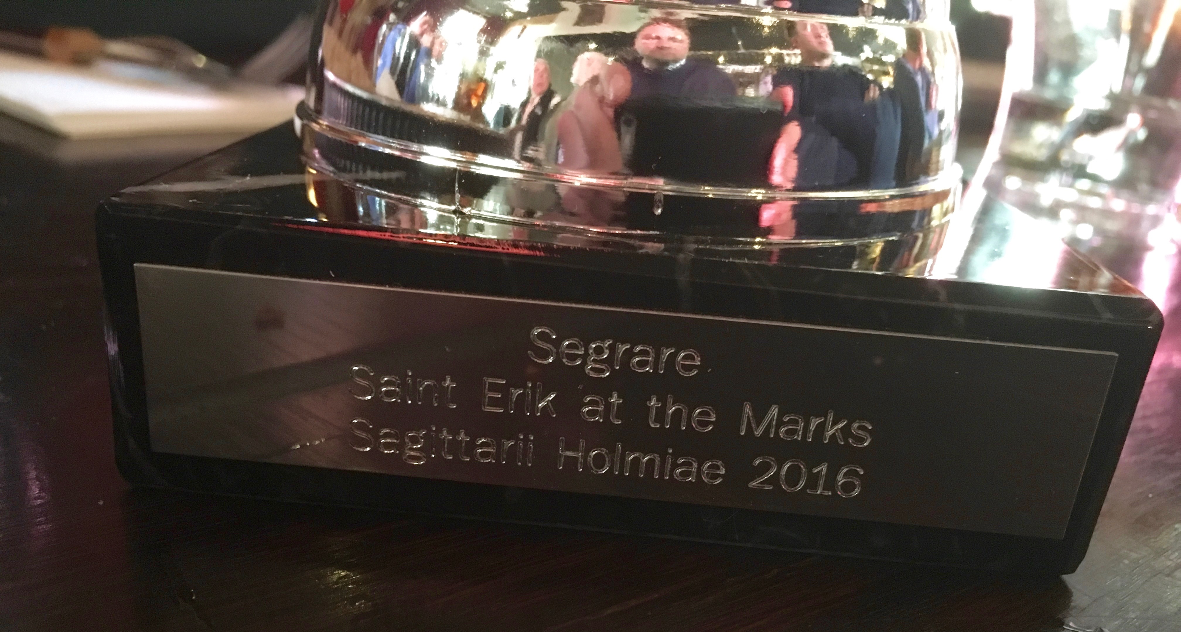 Glorious premiere for Saint Erik at the Marks – Sagittarii Holmiae